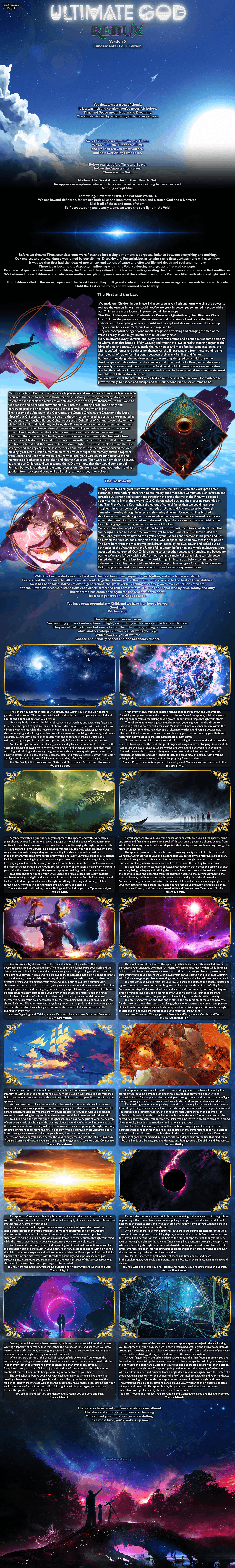 CYOA Longer: Ultimate God Redux v5