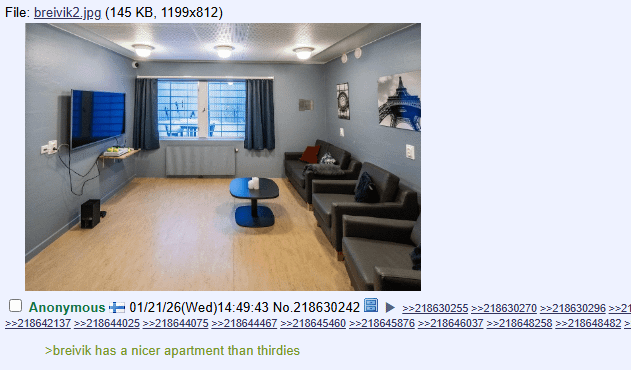 Anon on Anders Breivik