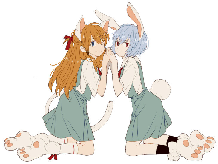 Daily AsuRei - 312: Cat and Bunnt