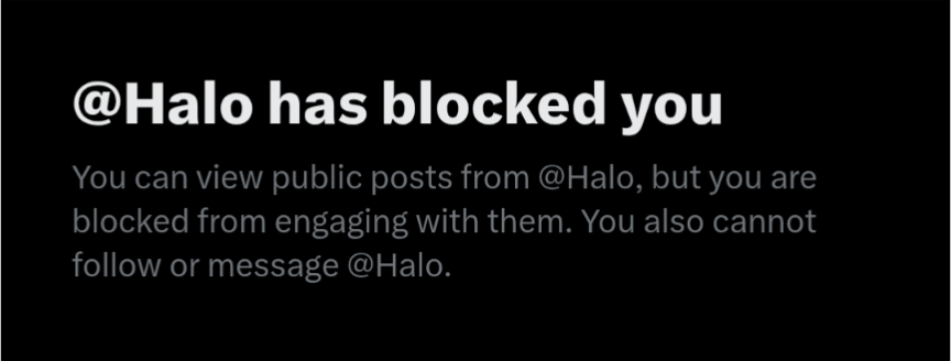 Gentlemen, I am pleased to announce Gaylo studio has blocked me